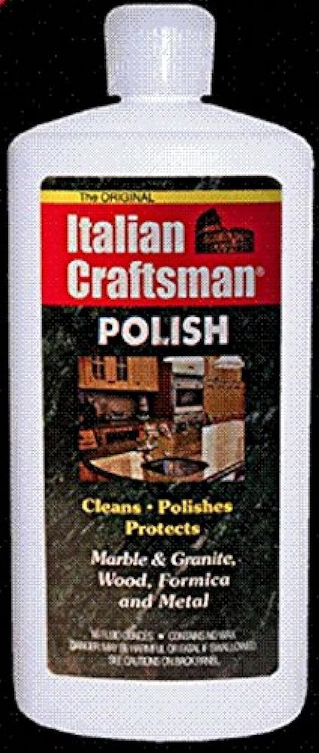 Italian Craftsman Polish Marble and Granite Polish 16 oz Pack of 4 ...