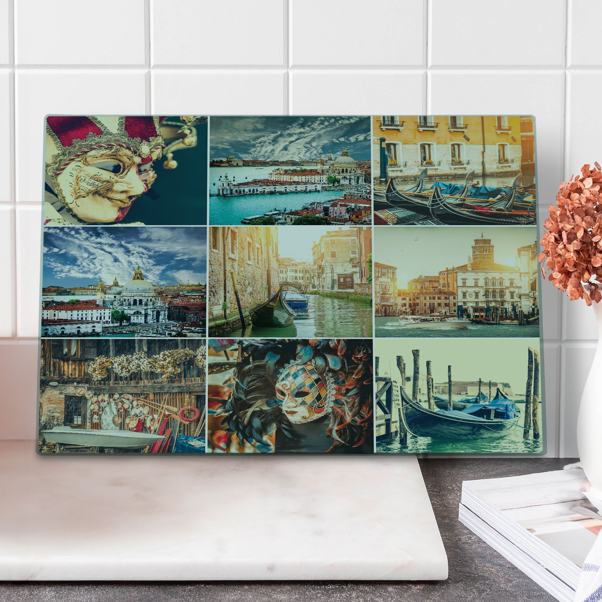Italian Cutting Board, Designed for Carnival of Venice Baroque Style ...