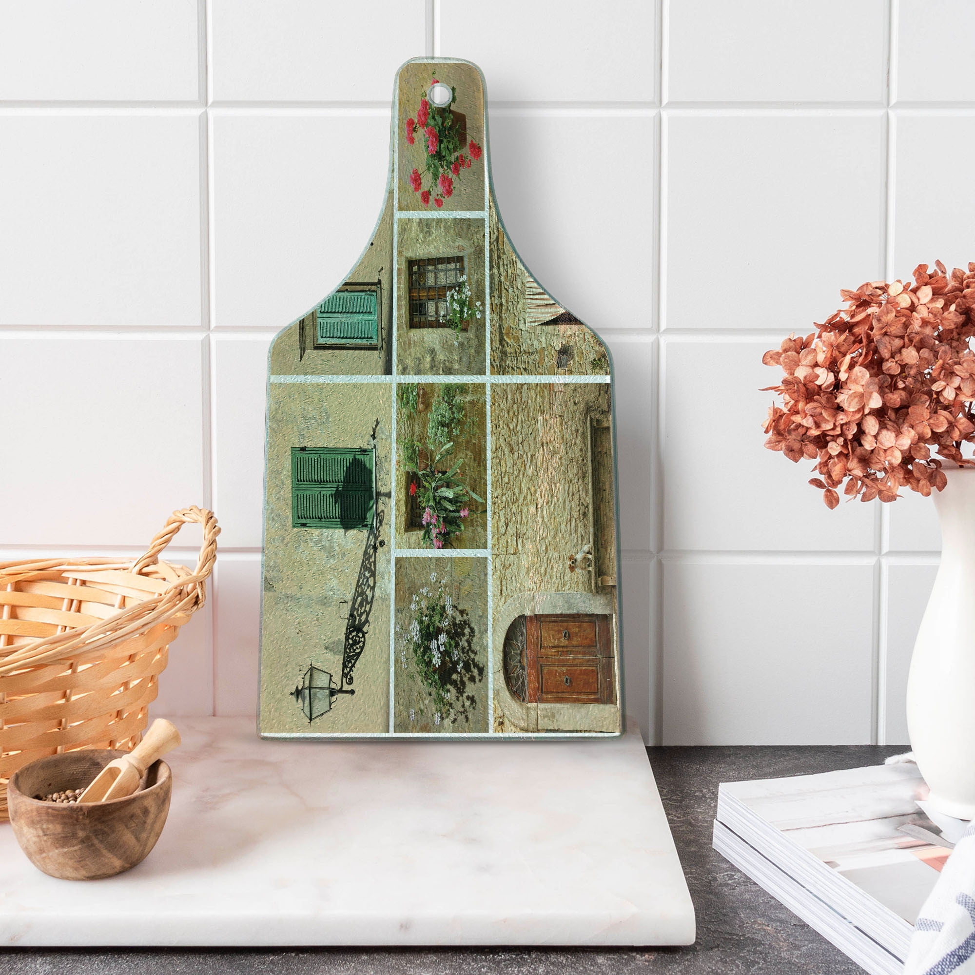 Italian Cutting Board, Pictures of Italy Lifestyle Old Classic Shutter ...
