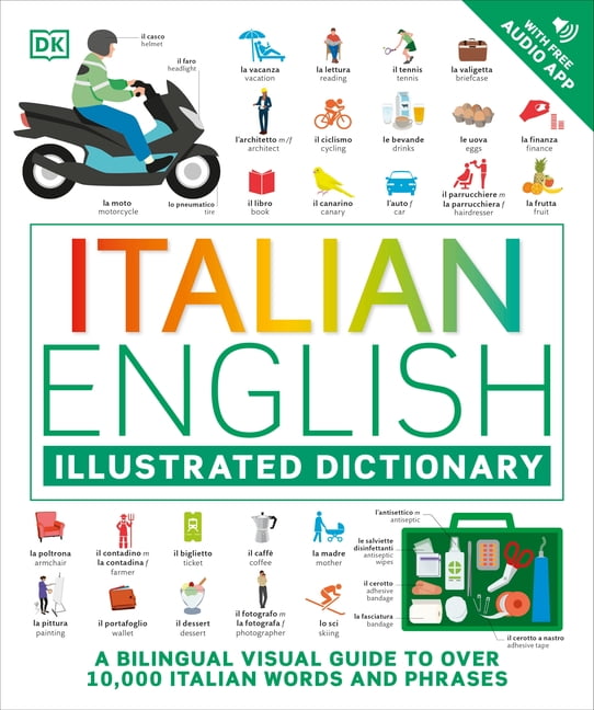 Italian - English Illustrated Dictionary: A Bilingual Visual Guide to ...