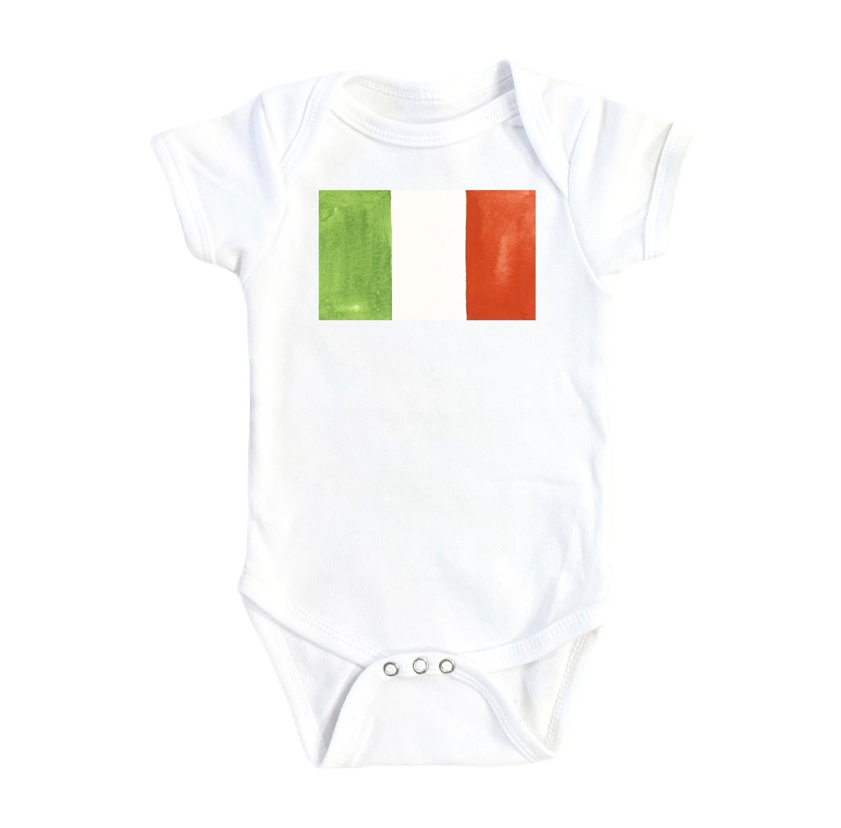 Italian Flag - Baby Boy Girl Clothes Infant Bodysuit Funny Cute Newborn - Walmart.com
