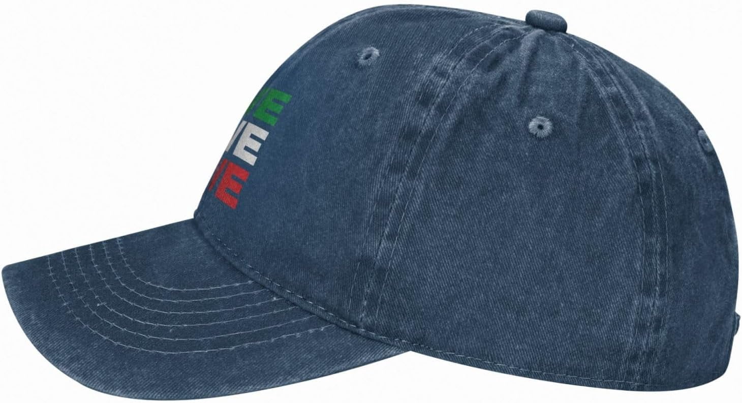 Italian Flag Cap – Show Your Italy Love, Black Trucker Hat for Men ...