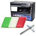 Italian Flag Emblem Badge w/Grille/Mesh Mount Toggle Bolt Anchor For ...