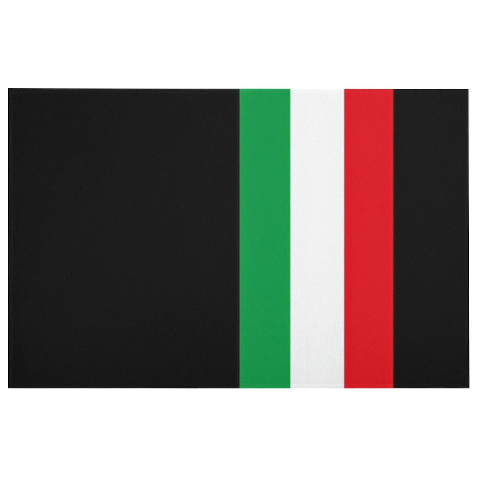 Italian Flag Stripe Adult Home Decor Bedroom Living Room Crystal Velvet ...