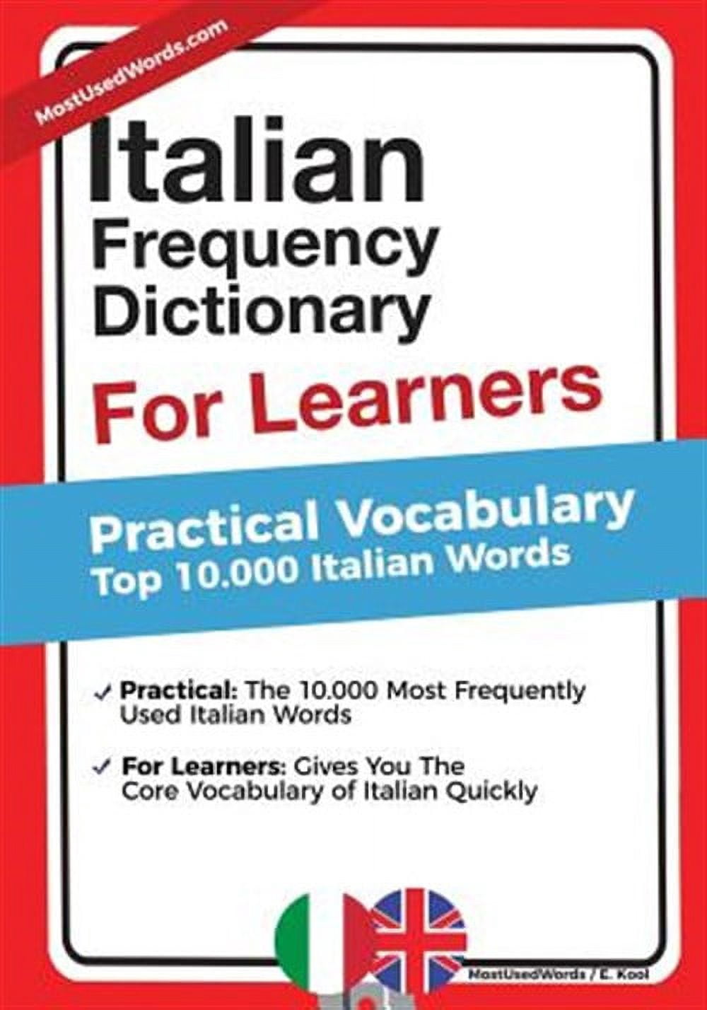Italian Frequency Dictionary for Learners: Practical Vocabulary - Top ...