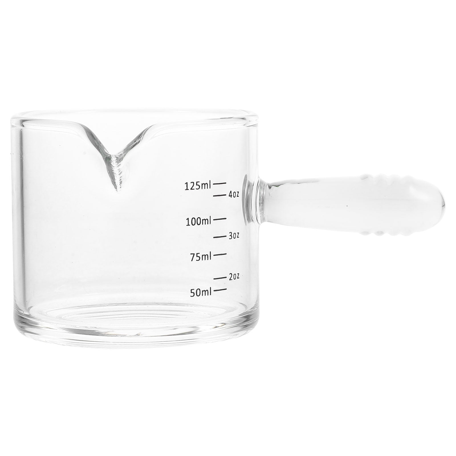 Italian Glass Coffee Cup Small Milk Ounce Measuring Creamer Espresso ...