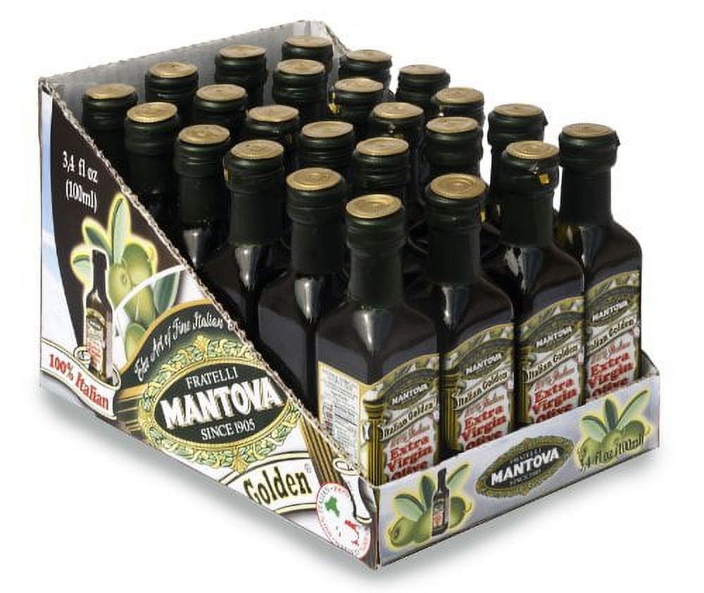 Italian Golden Extra Olive Oil - 3.4 oz Bottles (Pack of 24) - Walmart.com
