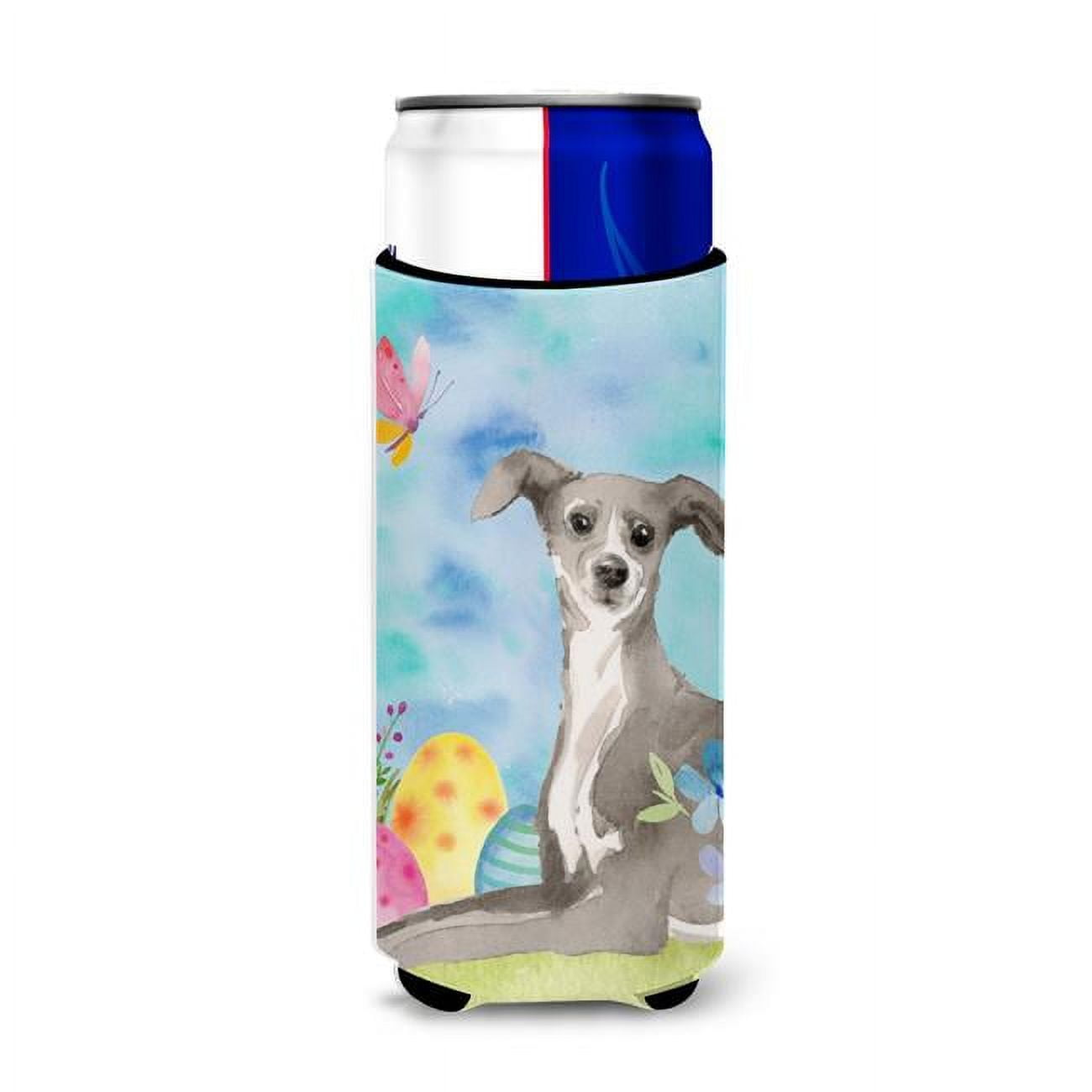 Italian Greyhound Easter Michelob Ultra Hugger for Slim Cans - Walmart.com