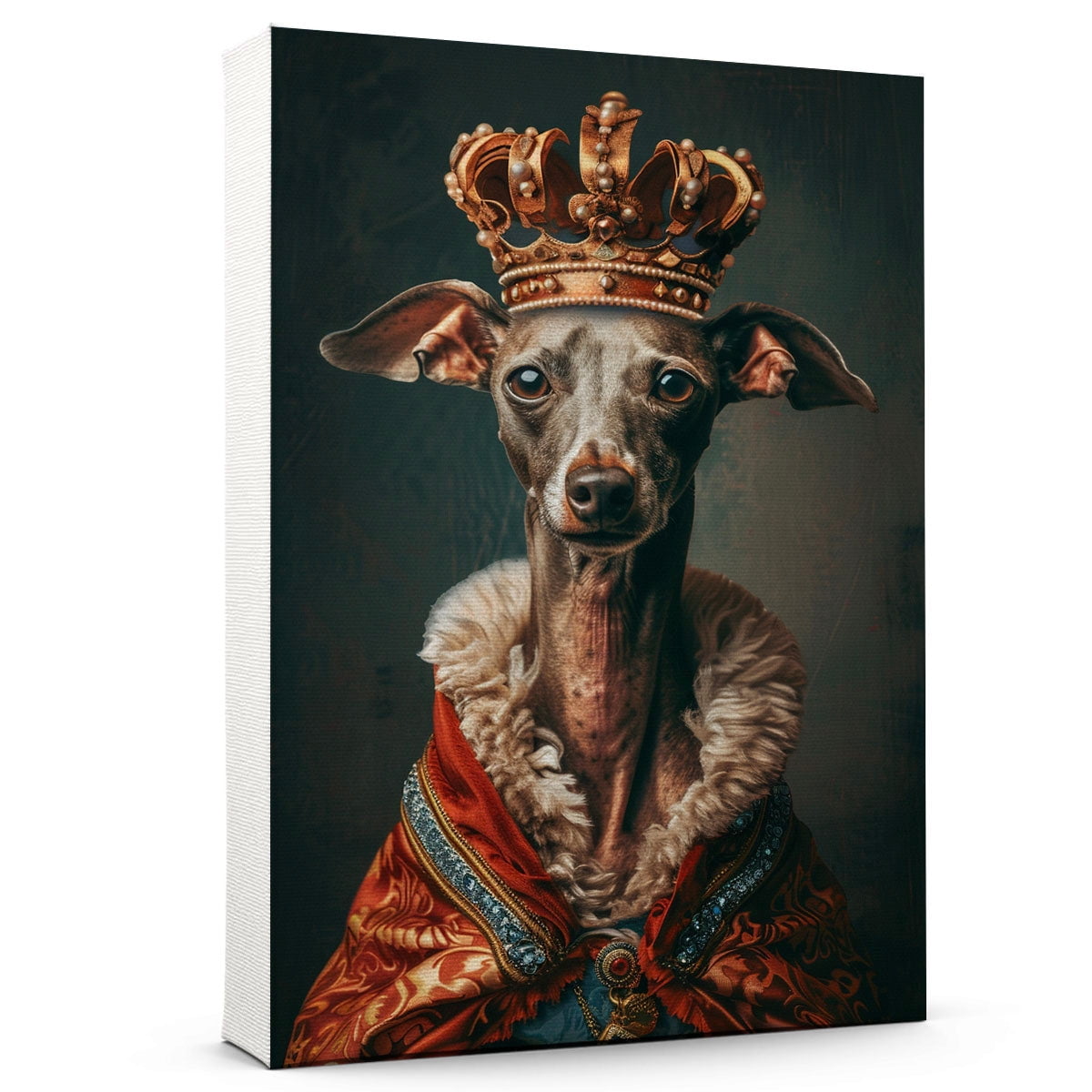 Italian Greyhound Poster Master Aristocratic Dog Poster - Dog Art ...