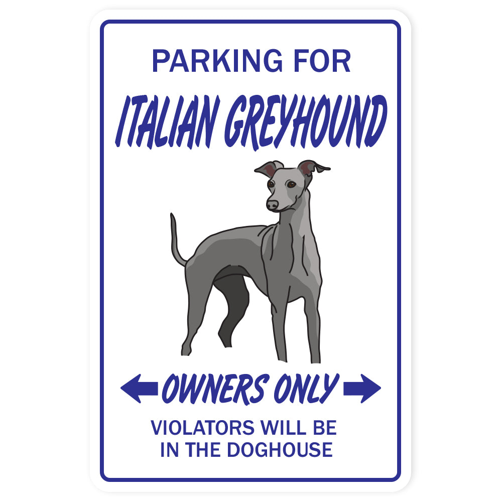 Italian Greyhound novelty sticker | Indoor/Outdoor | Funny Home Décor ...