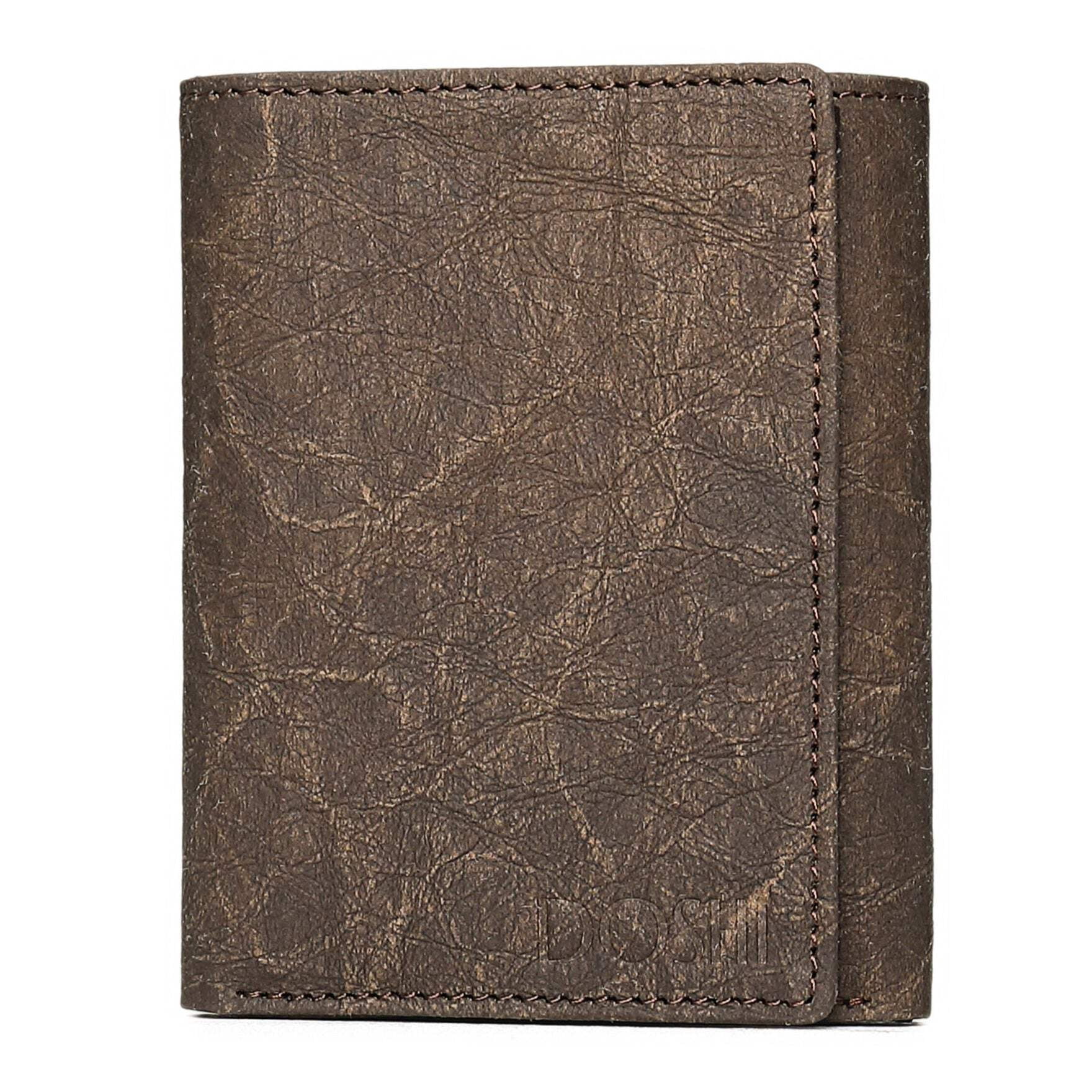 Italian Kraft Paper Sustainable Vegan Trifold Wallet - Walmart.com