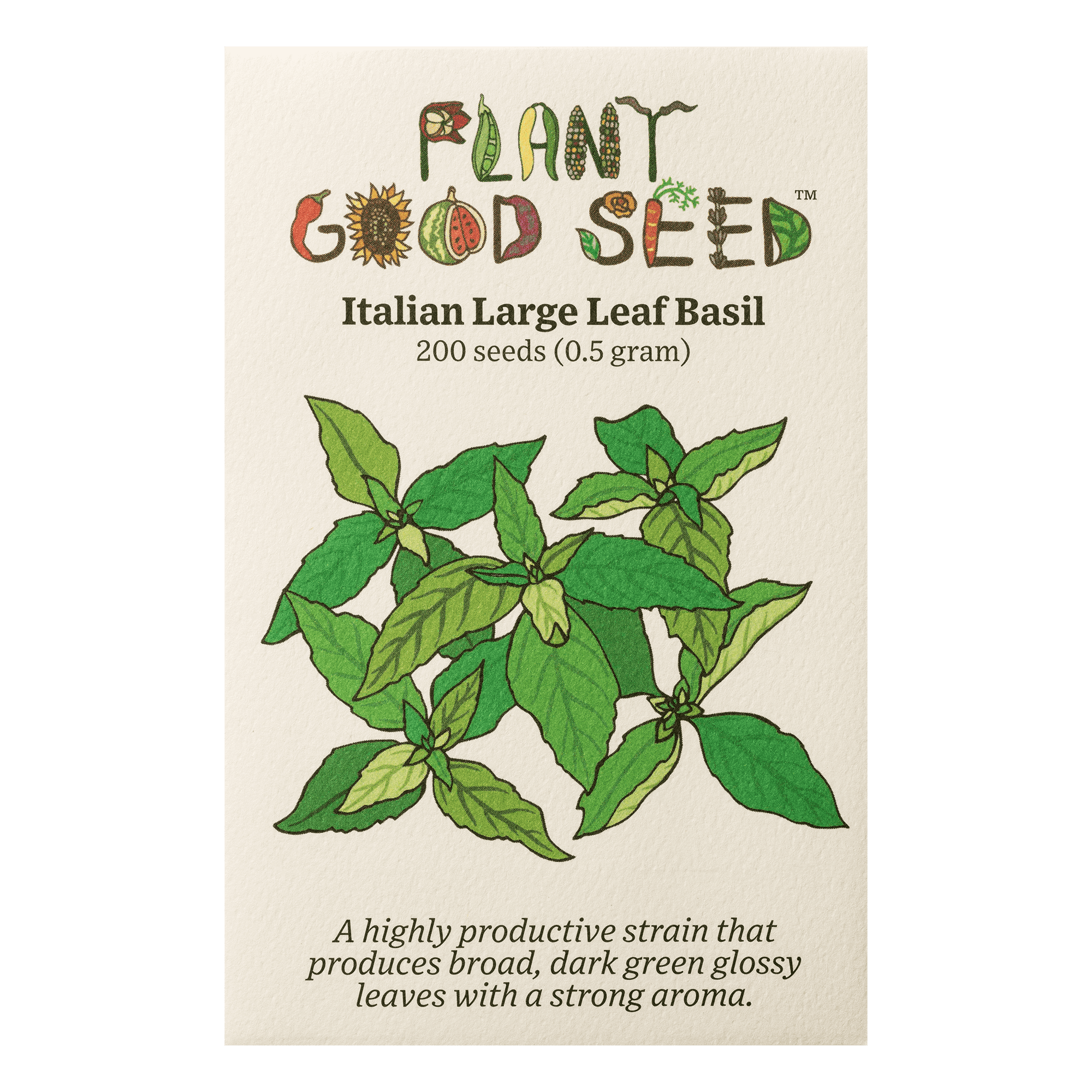 Italian Large Leaf Basil Seeds - Walmart.com