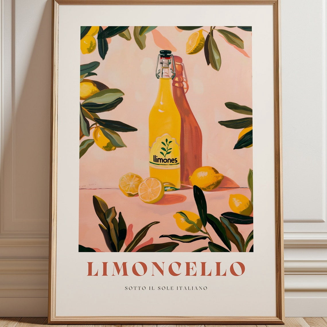 Italian Limoncello Print, Kitchen Art, Drink Poster, Alcohol Print, Bar ...