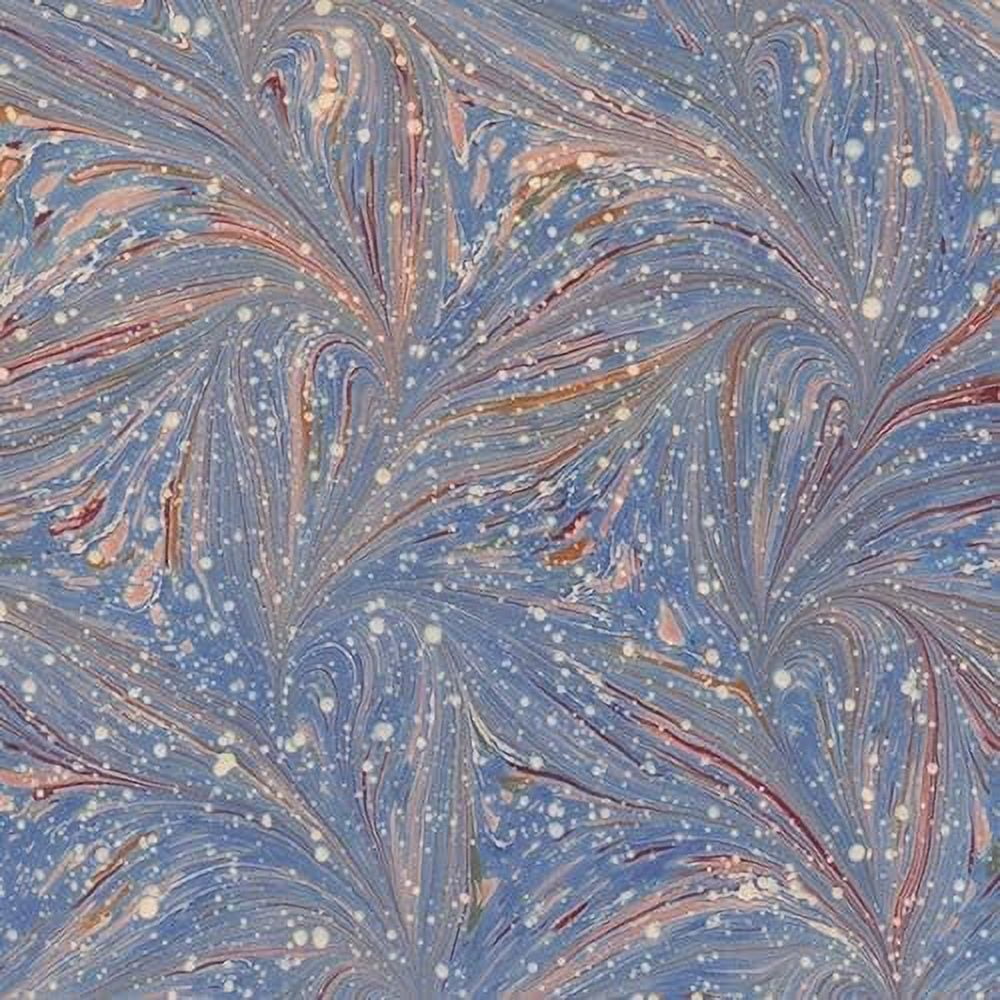 Italian Marble Paper- Multicolor Star Pattern 19.5 x 27" Sheet ...