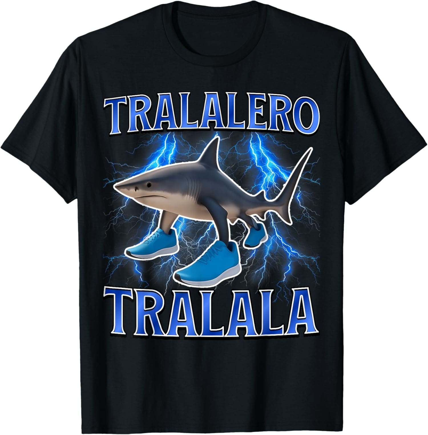 Italian Meme T-Shirt – “Tralalero Tralala” Funny Brainrot Humor Tee ...