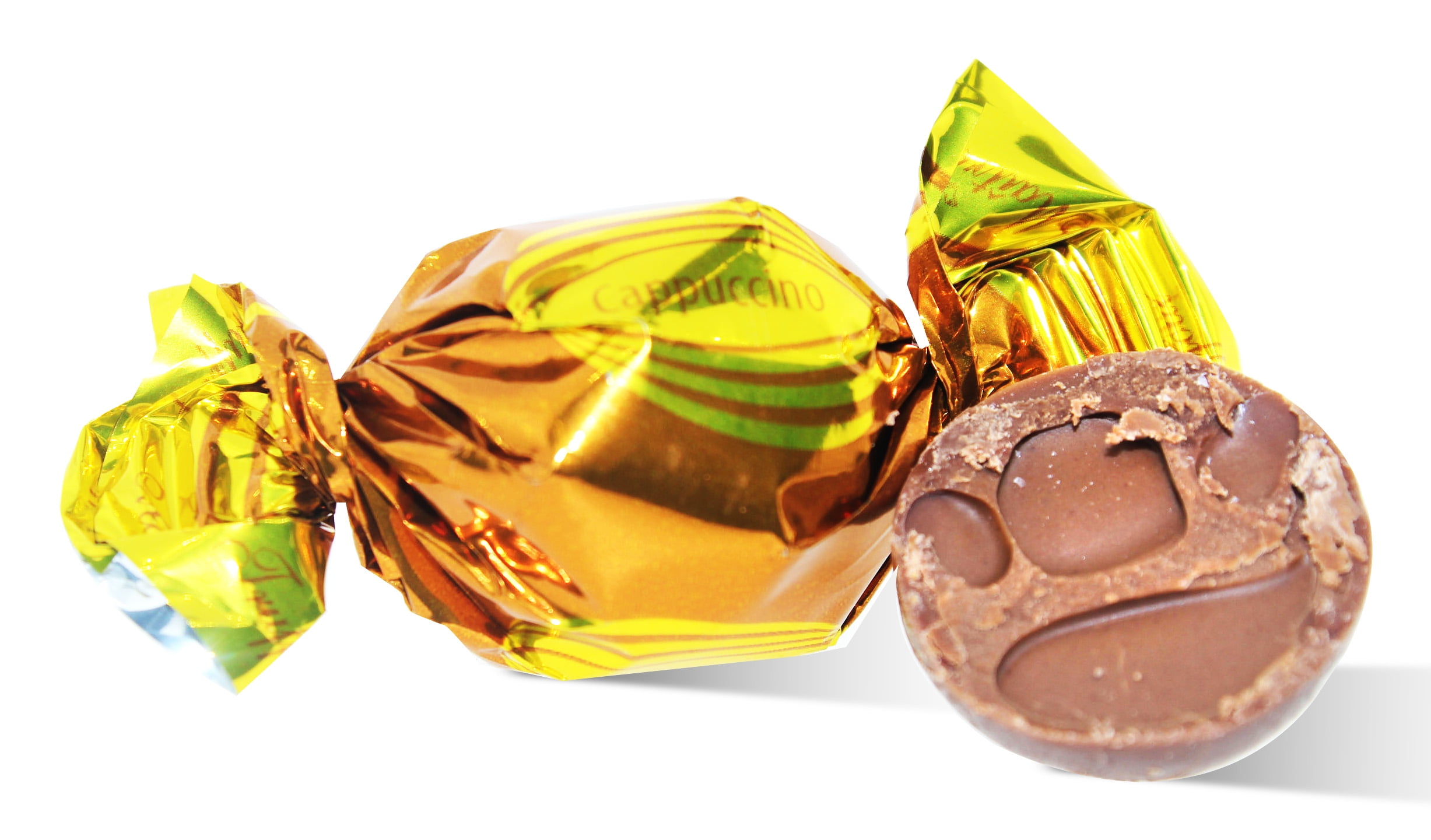 Italian Milk Chocolate Pralines w/ Cappuccino Cream Center (1.250 Lbs ...