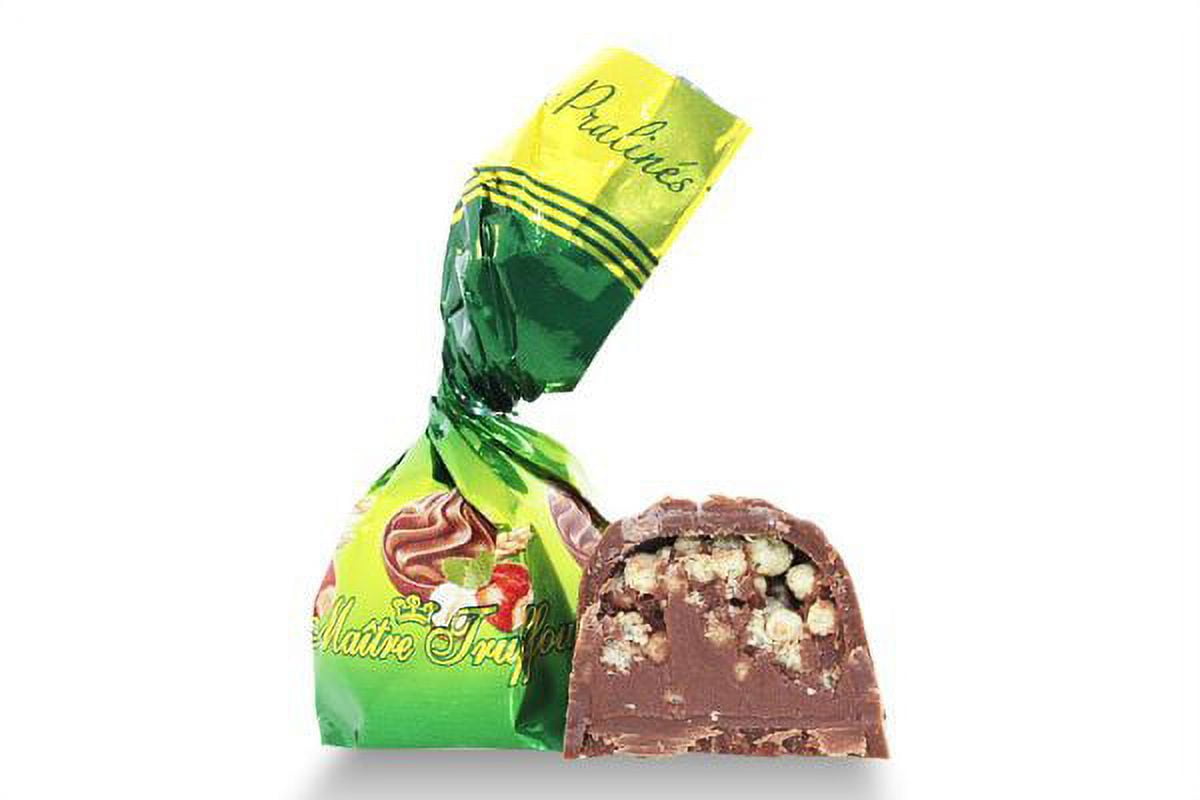 Italian Milk chocolate Pralines w/ Hazelnut Cream And Cereal Crunch ...