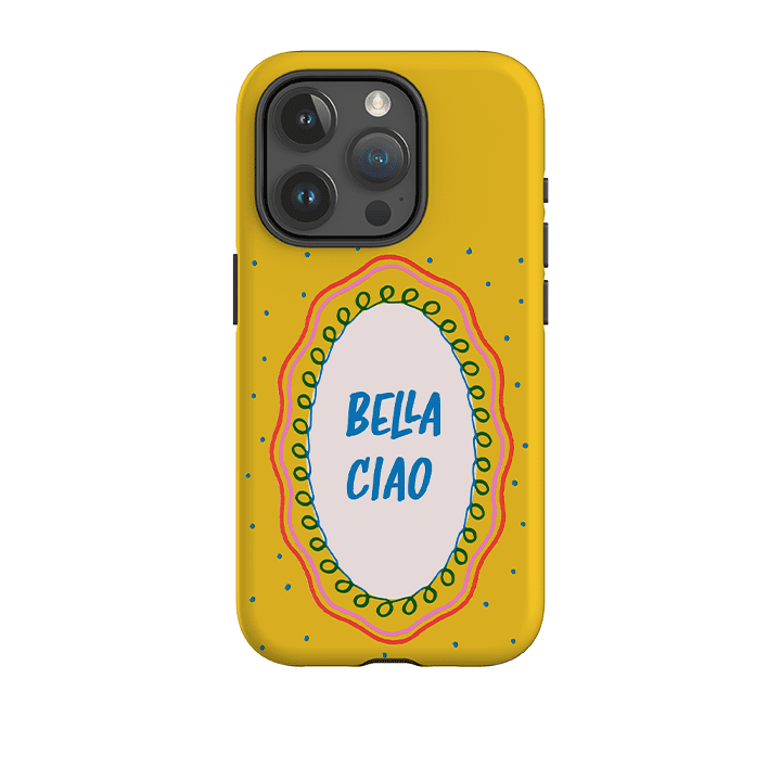 Italian Music Quote Bella Ciao Phone Case for iPhone 11 12 13 14 15 16 ...