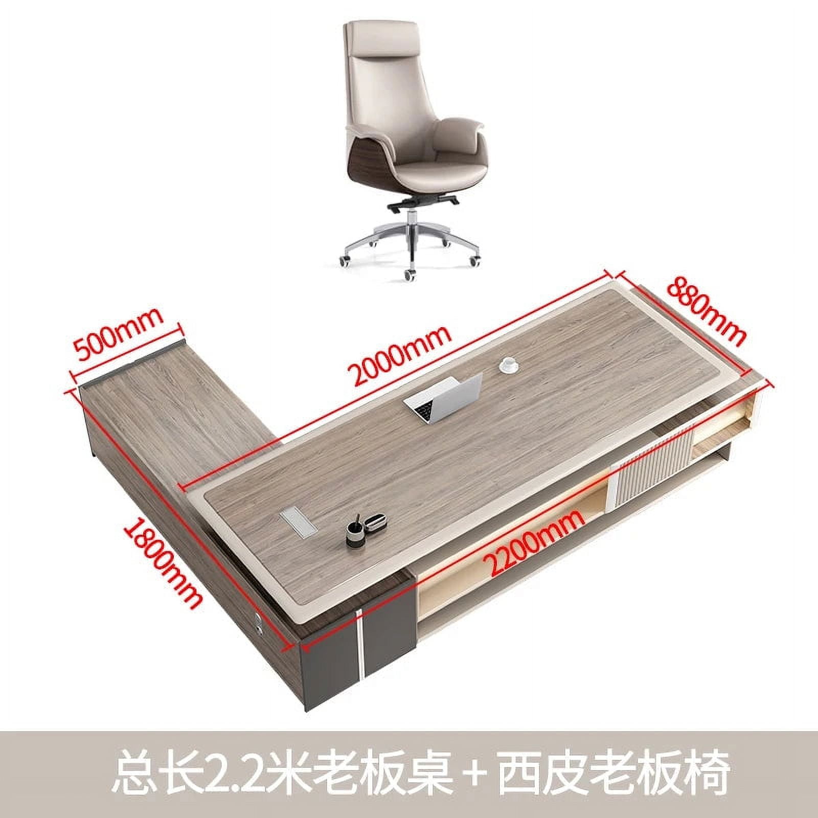 Italian Office Boss Desks Table Simple Modern President Desk Office ...