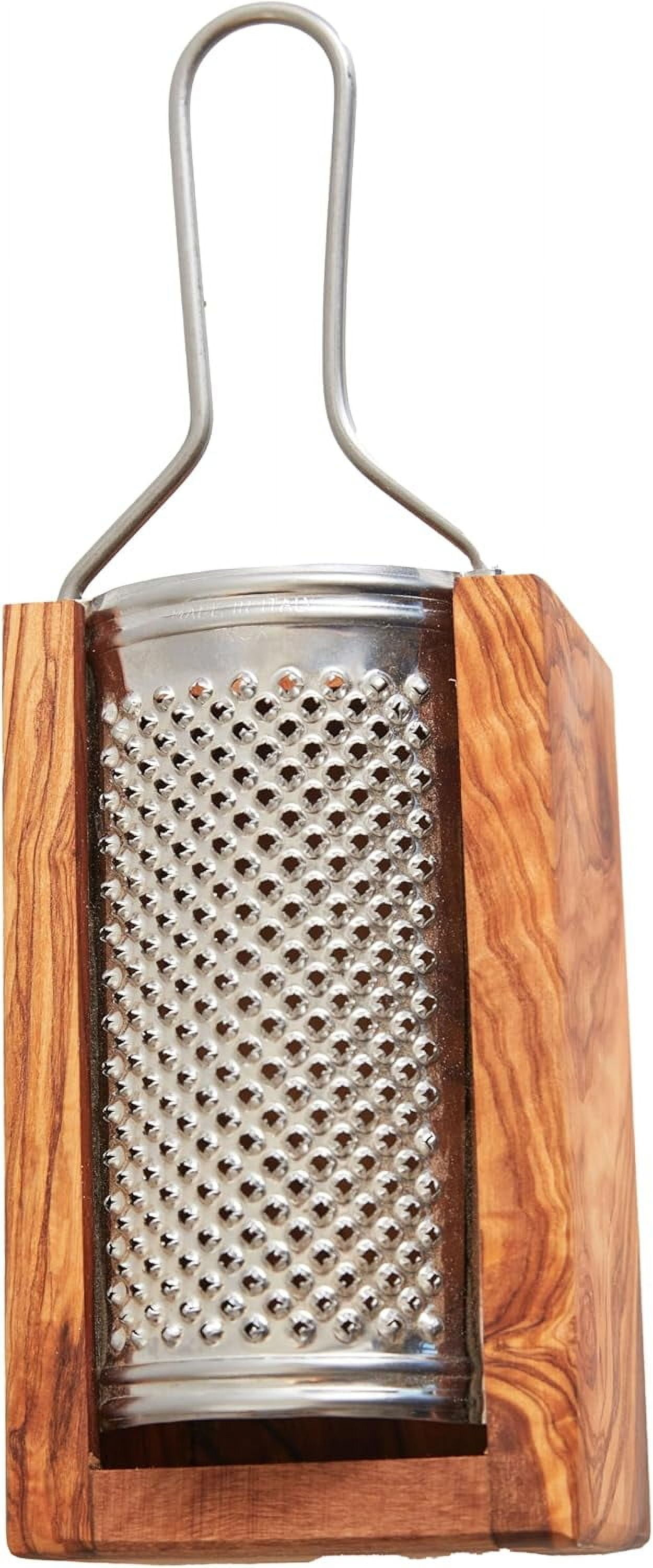 Italian Olivewood Parmesan Cheese Box Grater - Walmart.com