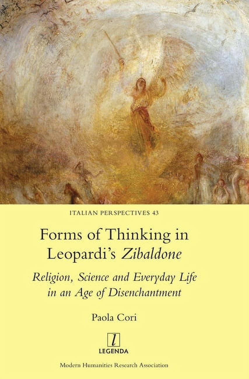 Italian Perspectives: Forms of Thinking in Leopardi's Zibaldone ...
