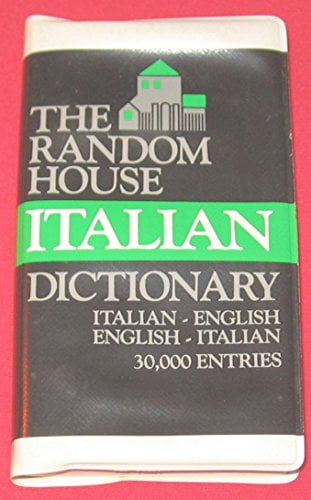 Pre-Owned Italian Pocket Dictionary (Hardcover) 0394400607 ...