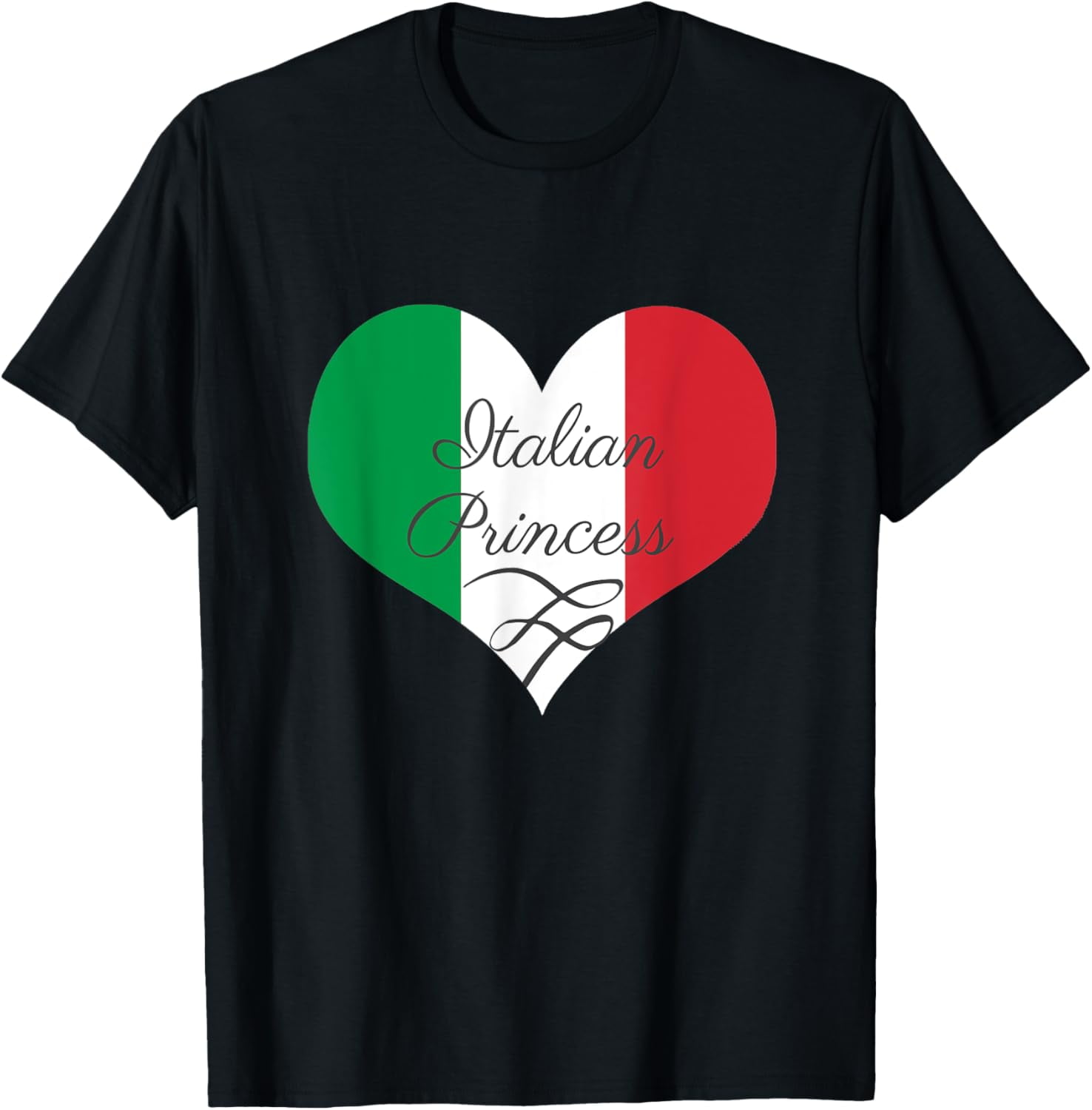 Italian Princess Shirt, Heart Design - Walmart.com