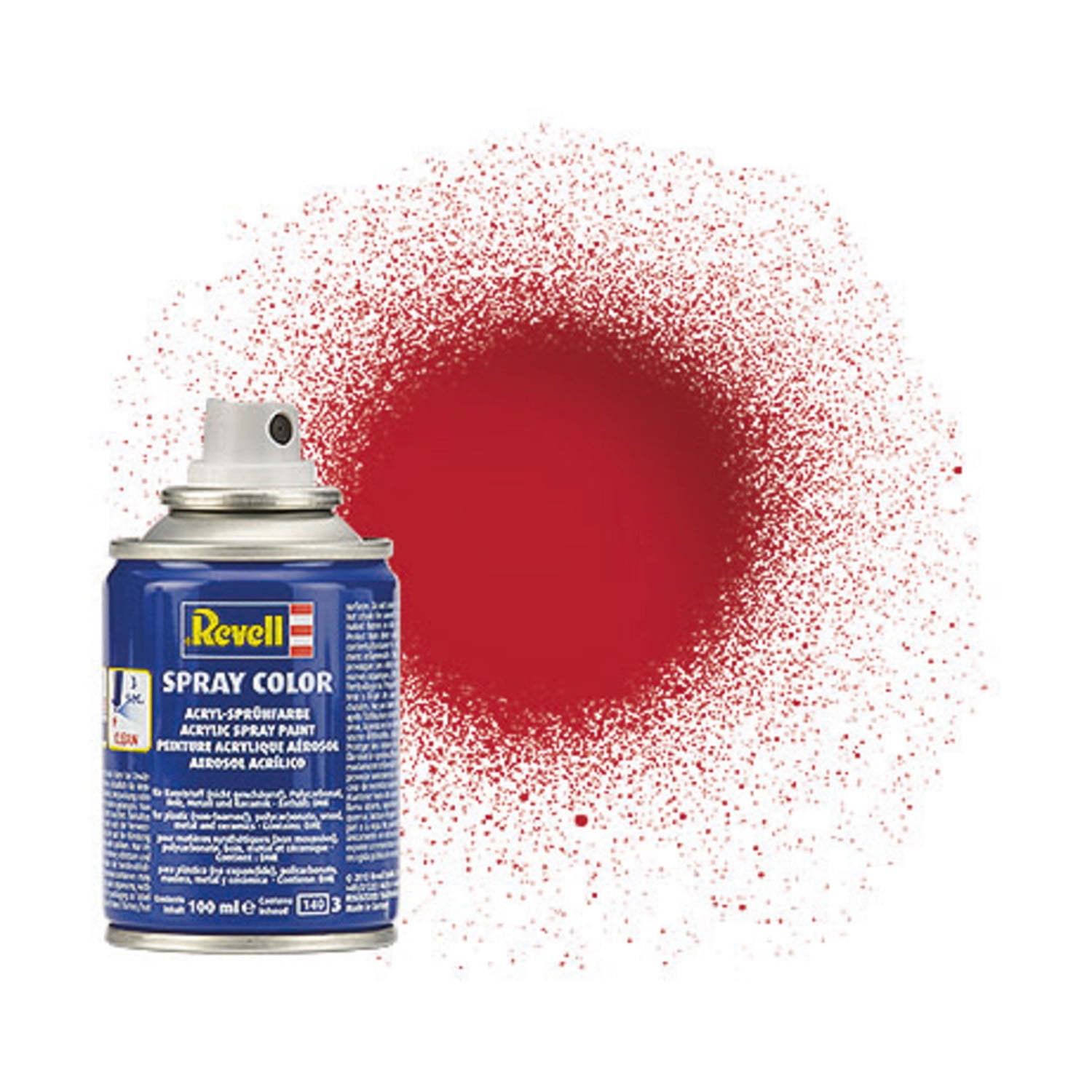 Revell Spray Color Paint 100 ml, Ferrari Red Gloss - Walmart.com
