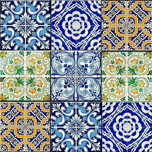 Italian Retro Tile Wedding Favors Tile Edible Cake topper fits 1/4 ...