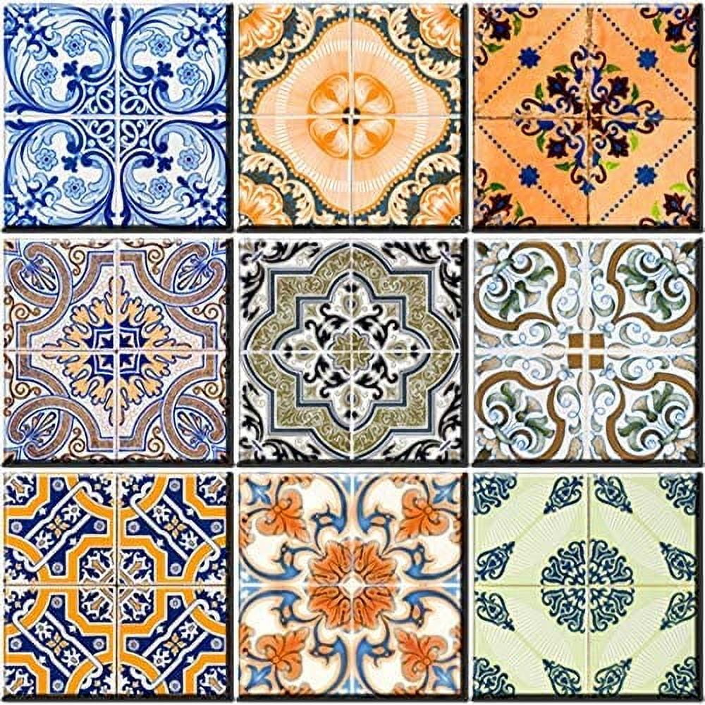 Italian Retro Tile Wedding Favors Tile Edible Cake topper fits 1/4 ...