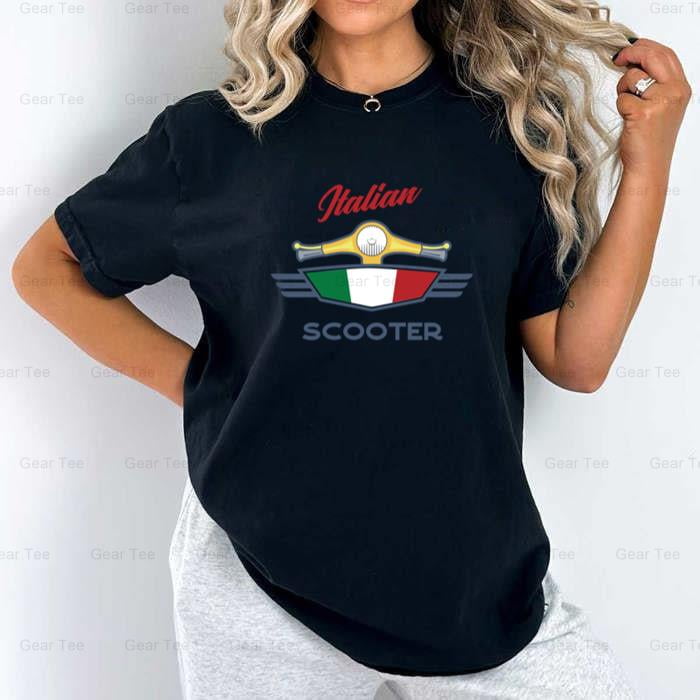 Italian Scooter, Vespa, Lambretta, Mod Style, Rider, Classic, Retro ...