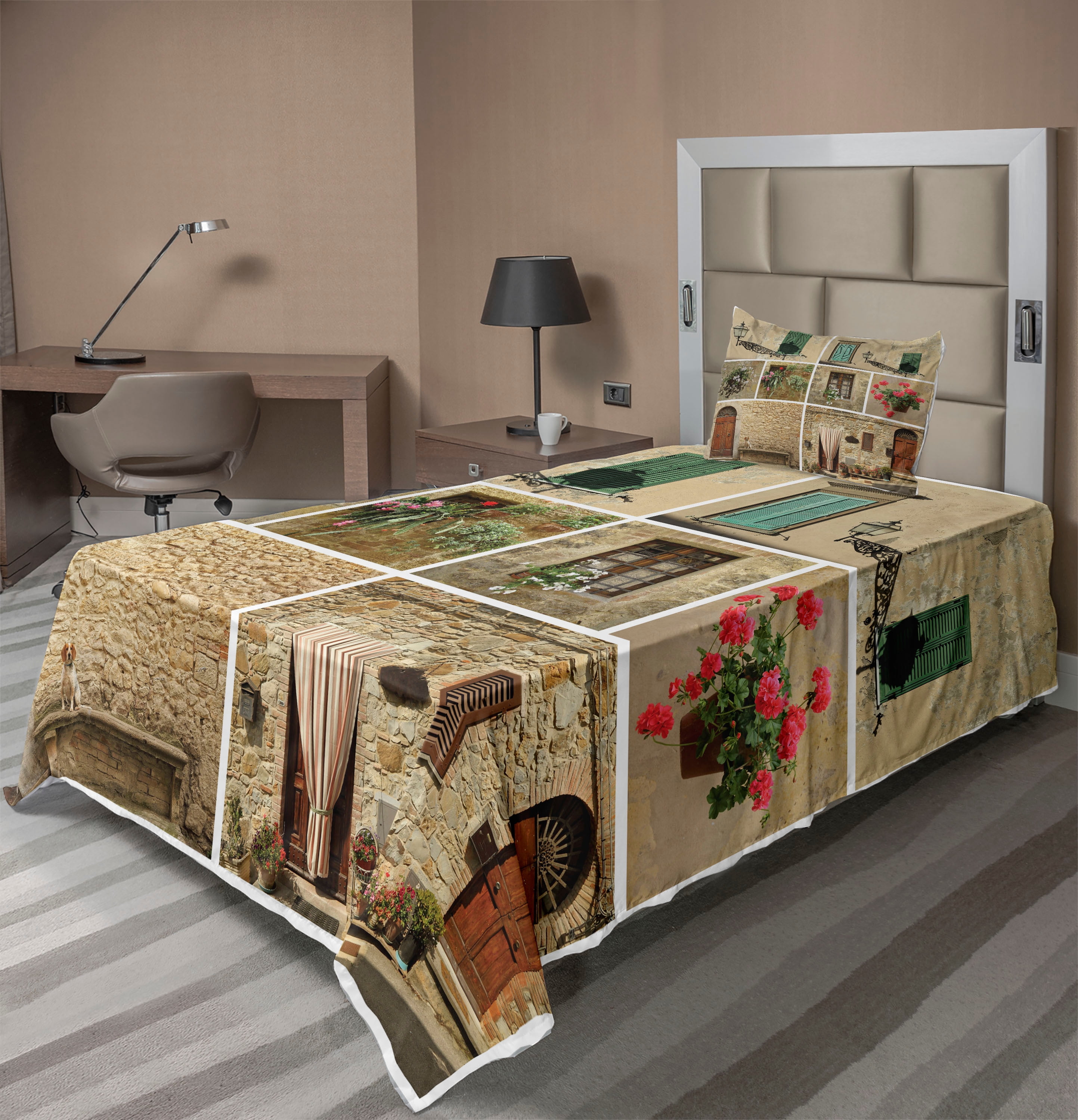 Italian Sheet Set, Pictures of Italy Lifestyle Old Classic Shutter ...