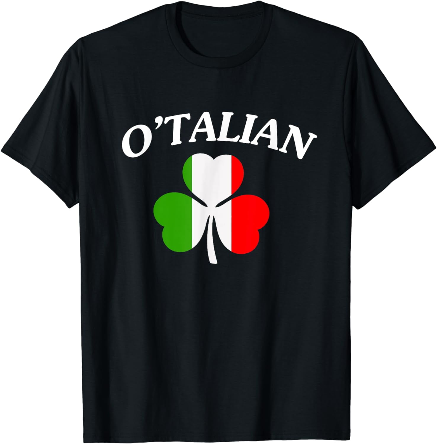 Italian Shirts - O'Talian Italy Flag Italia Funny T-Shirt - Walmart.com