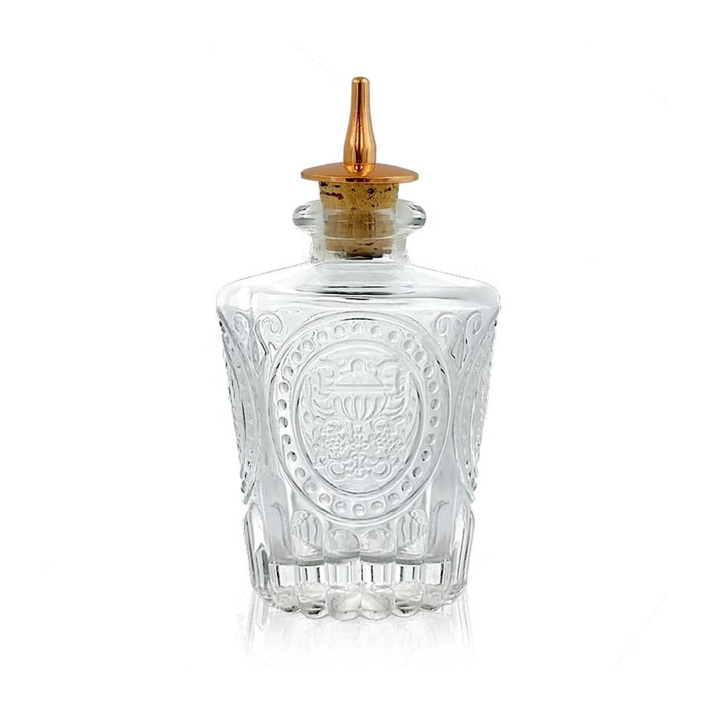 Italian Style Glass Bitters Bottle. 4 Oz - Walmart.com