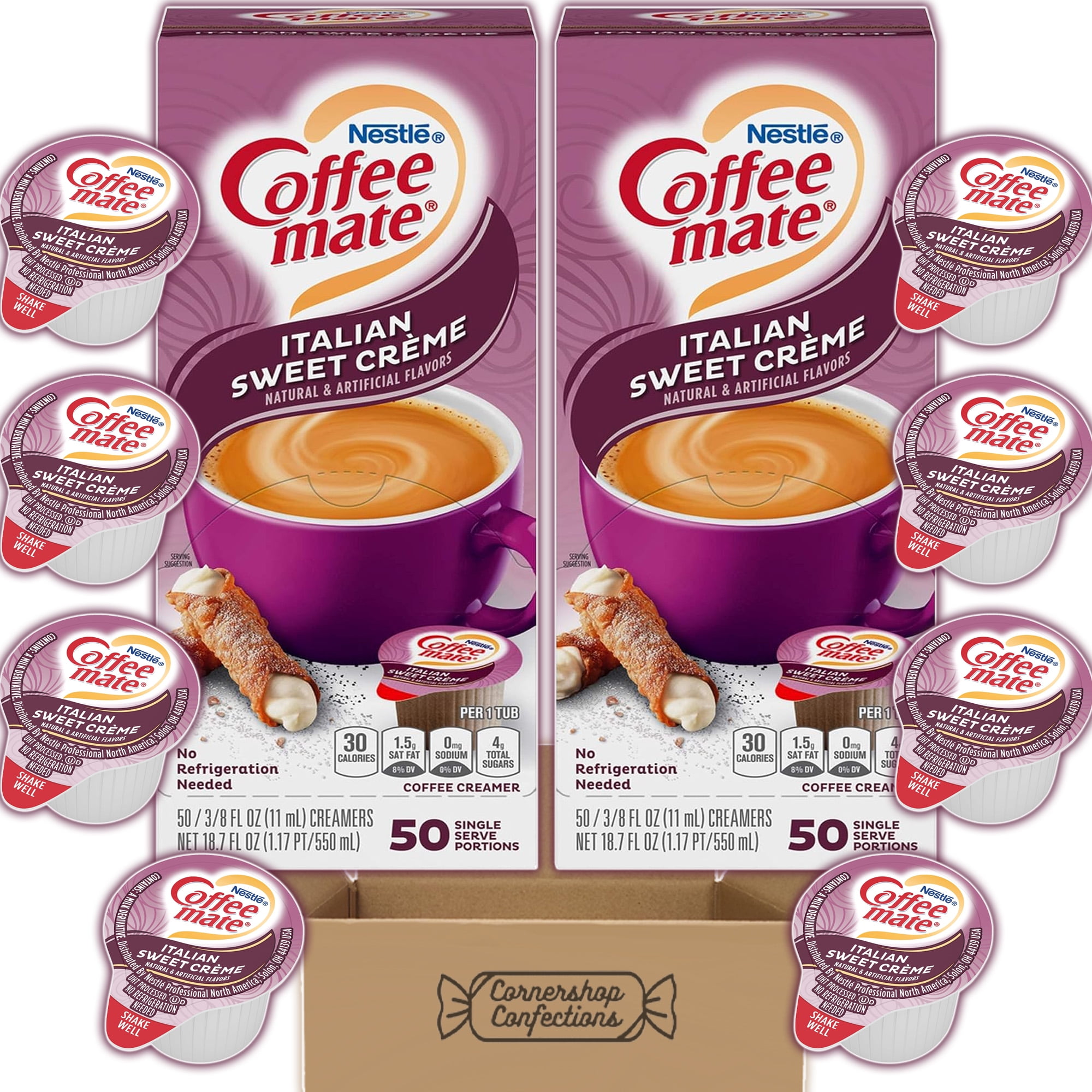 Italian Sweet Creme Coffee Mate Mix and Match Flavored Creamer Cups ...