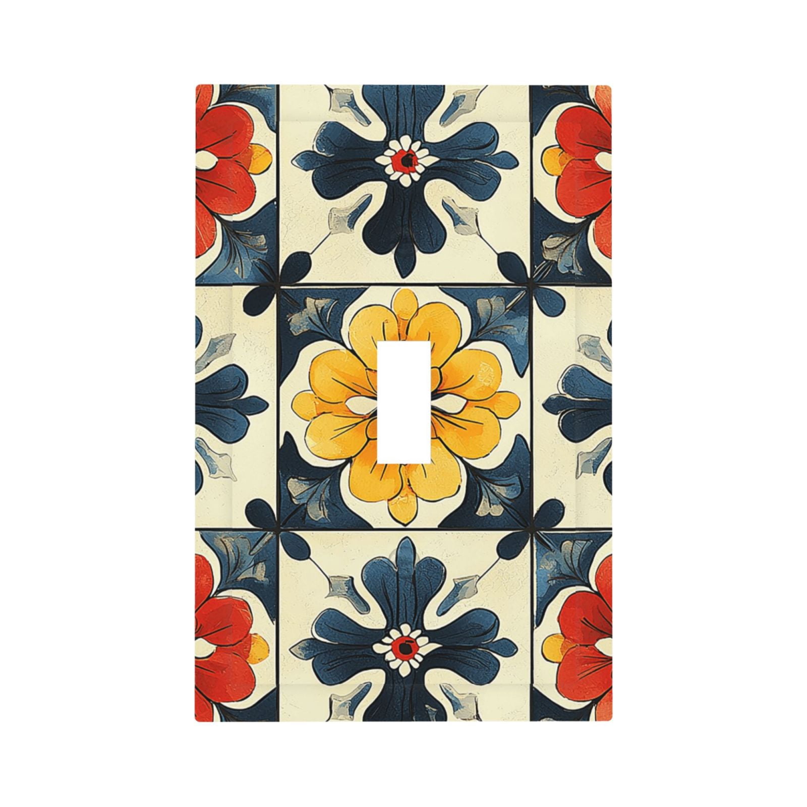 Italian Theme Pattern Single Toggle Wall Plate 1 Gang Decorative ...