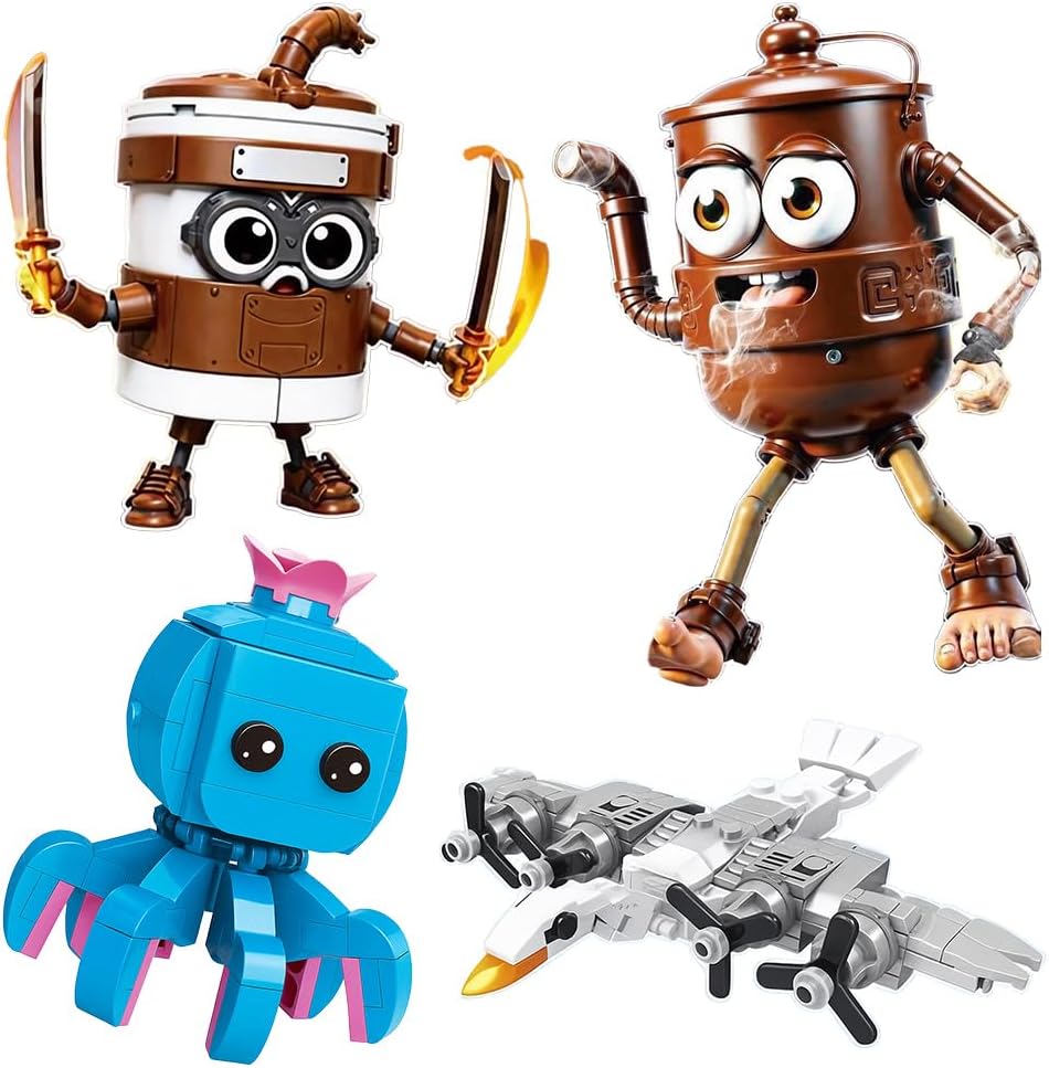 Italian Toy Brainrot Building Blocks For Kids And Adults,Tralalero ...