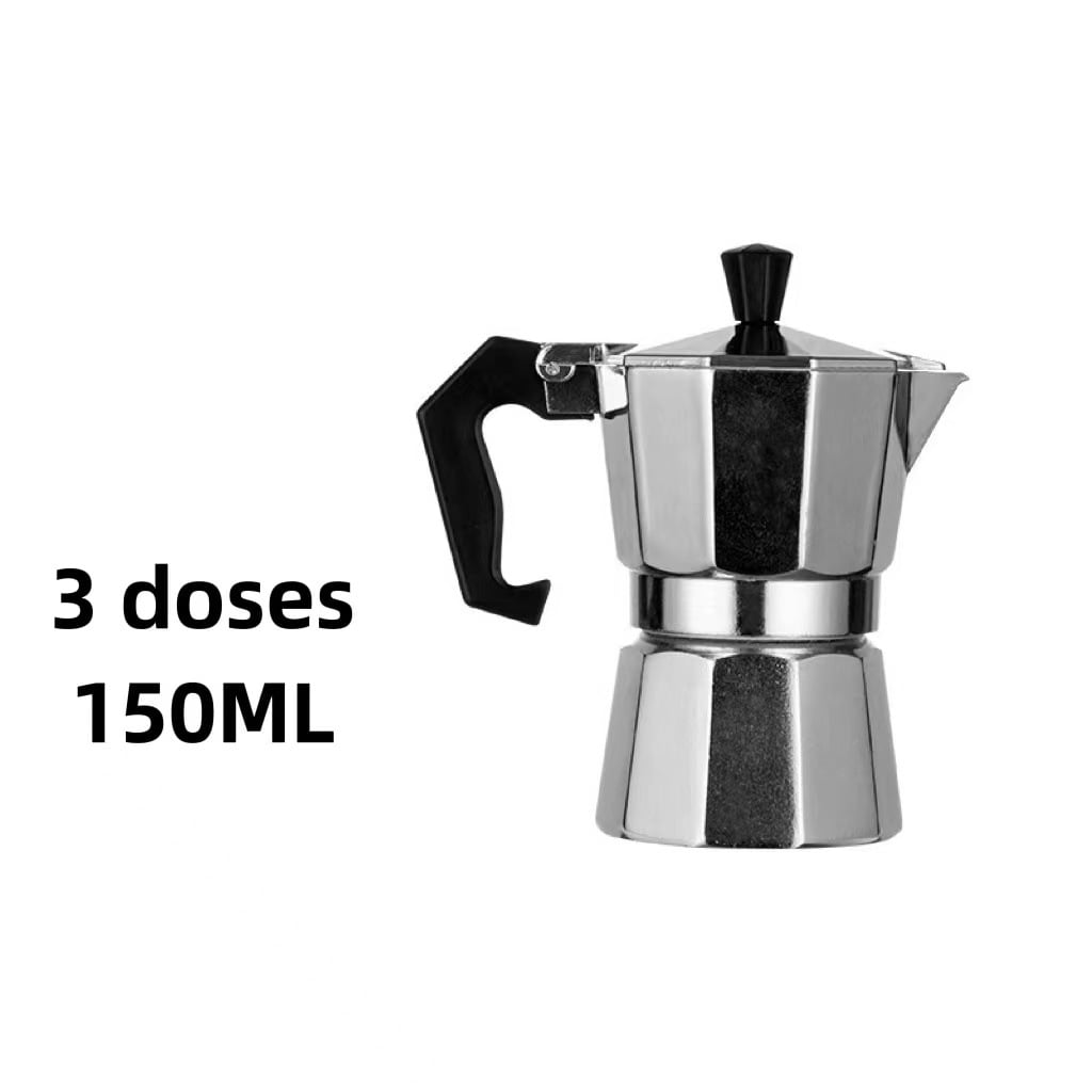 Italian Type Coffee Maker Aluminum Mocha Espresso Percolator Pot Coffee ...