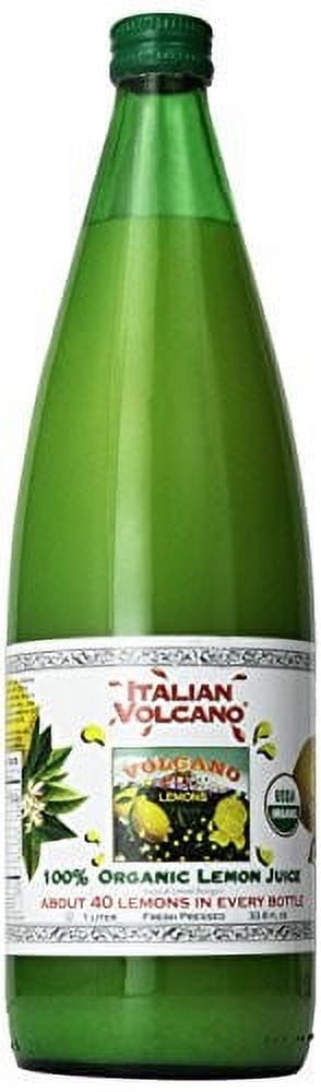 Italian Volcano Organic Lemon Juice, Fresh Pressed, Not-from ...