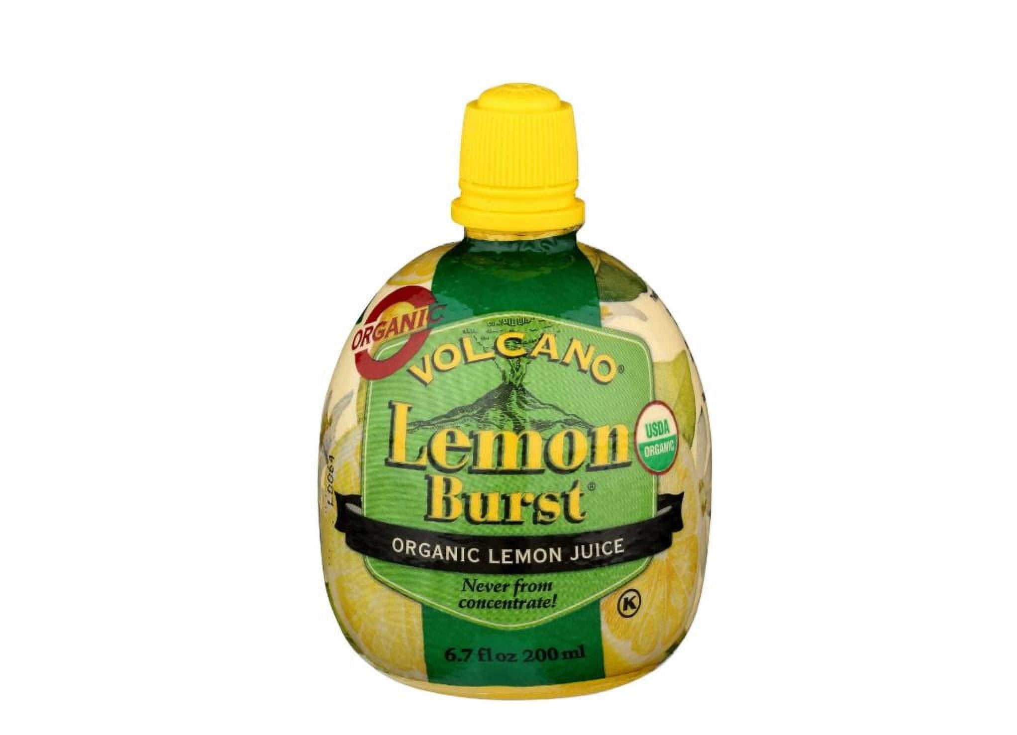 Italian Volcano Organic Lemon (Juice) Burst, 6.7-Ounce Containers (Pack ...