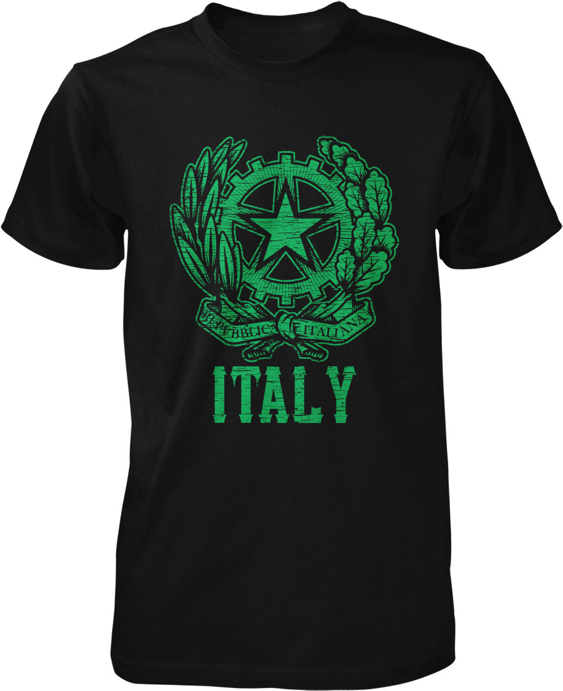 Italy, Coat of Arms, Stemma, Repvbblica Italiana, Stella d'Italia Men's ...