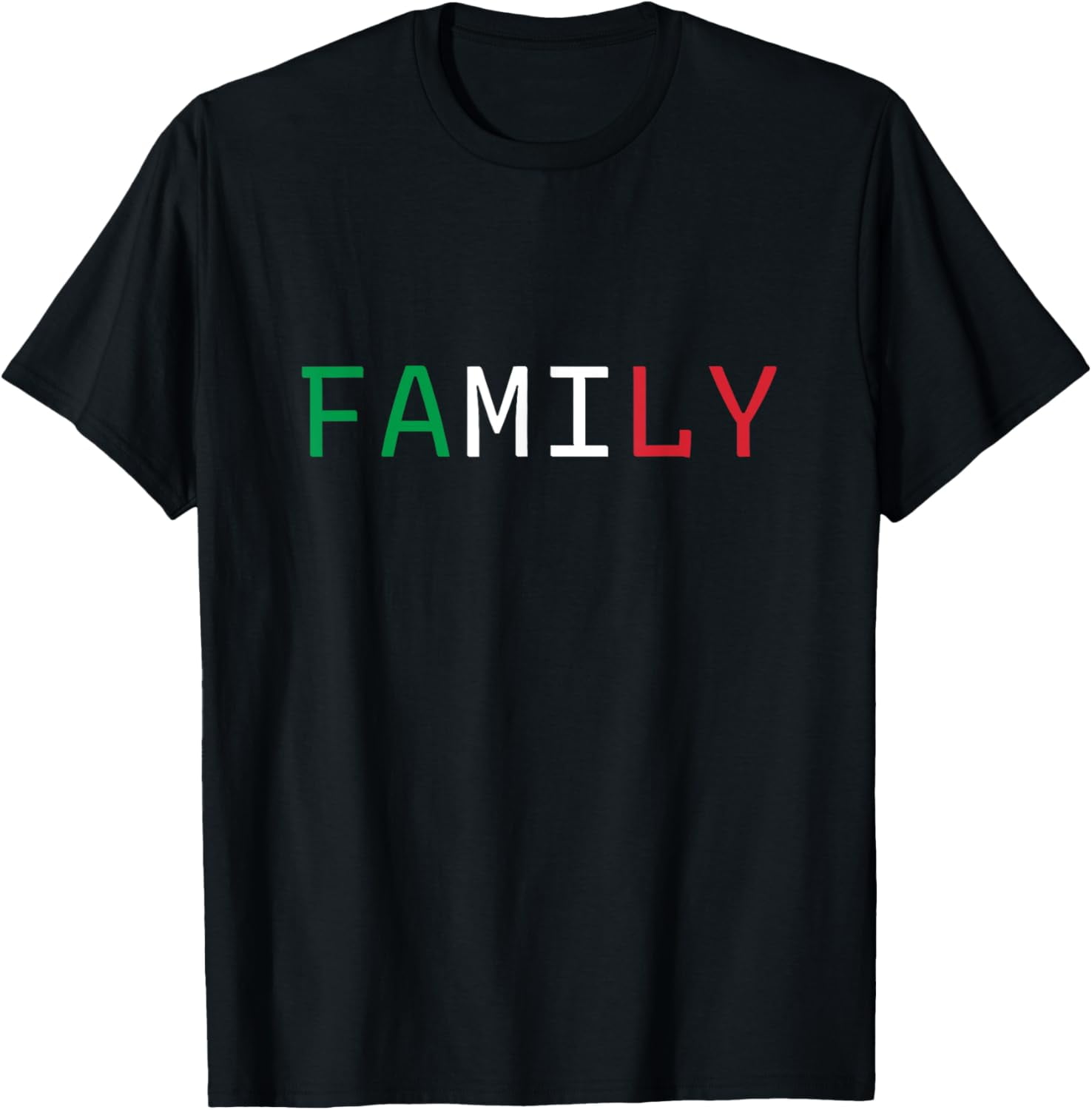Italy Family Ancestry Word Art - Italian Flag T-Shirt men and women can ...