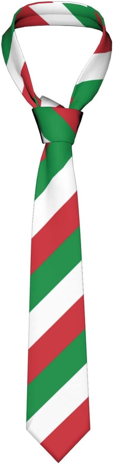 Italy Flag Italian Striped Necktie Men Neck Ties Mens Party Business ...