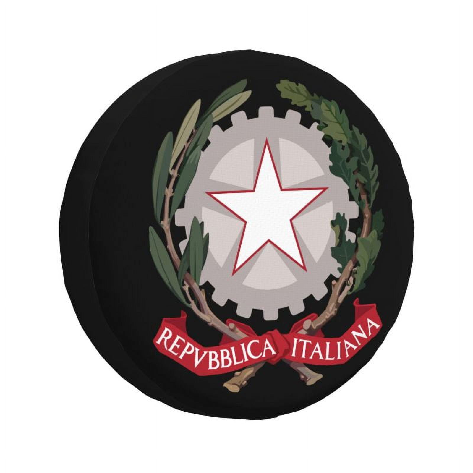 Italy Flag Tire Cover 4WD 4x4 SUV Italian Pride Spare Wheel Protector ...