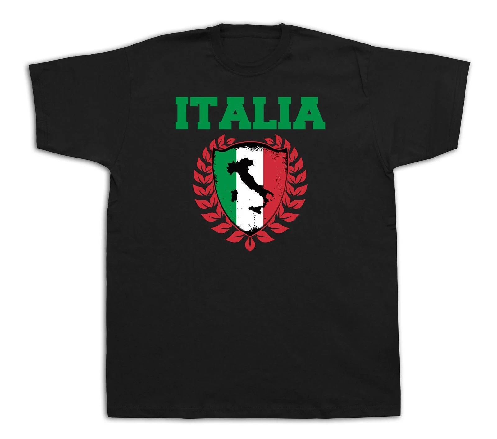 Italy Flag italia tourist boot spots city sites t shirt funny casual ...