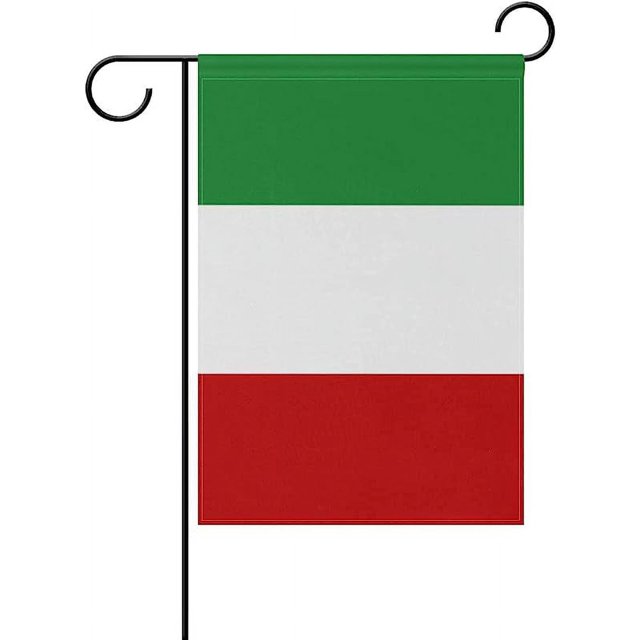 Italy Garden Flags 12 x 18 Inches Double Sided Vivid Color and Fade ...