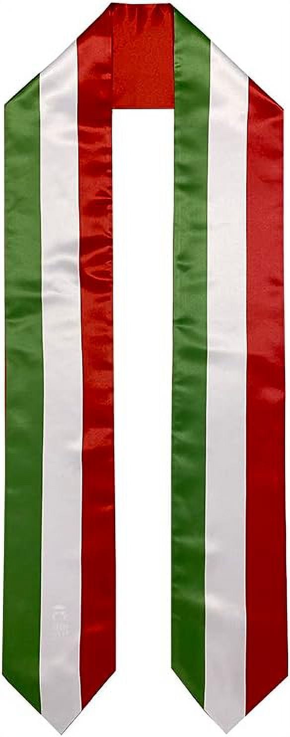 Italy Italian Flag Graduation Stole/Sash/Scarf - Walmart.com