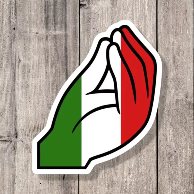 Italy Italian Flag Laptop Sticker Water Bottle Sticker Hard Hat ...