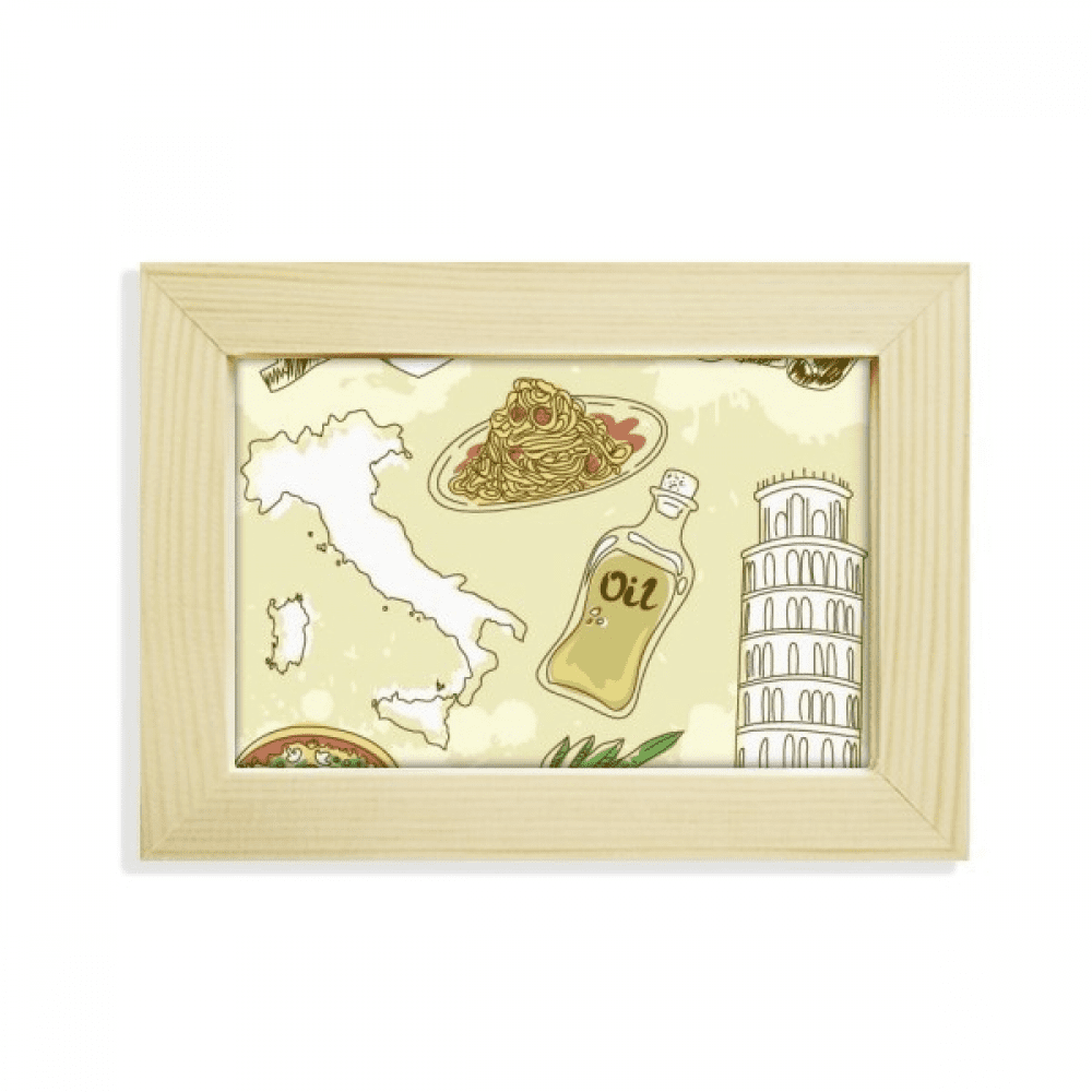 Italy Landscape The Leaning Tower of Pisa Desktop Decorate Photo Frame ...