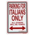 Italy Parking Sign - Walmart.com